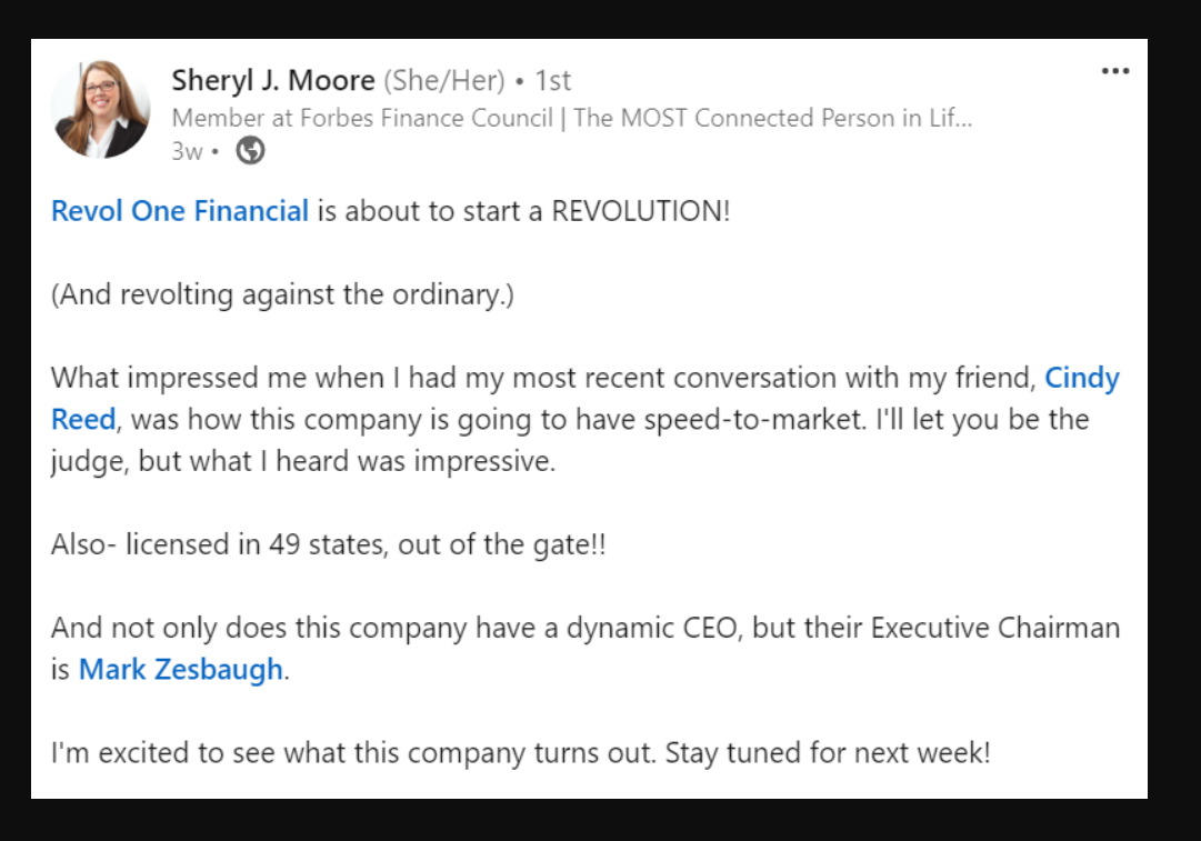 Revol One Financial retools with new annuity products, big goals - Wink ...